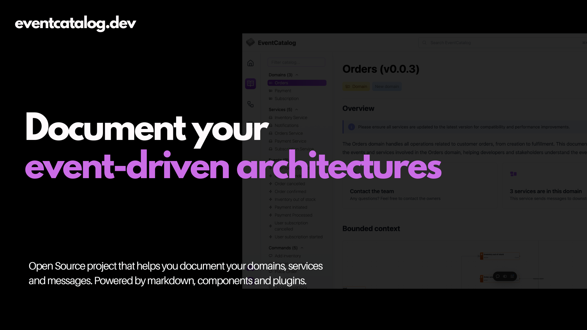 EventCatalog Federation - EventCatalog